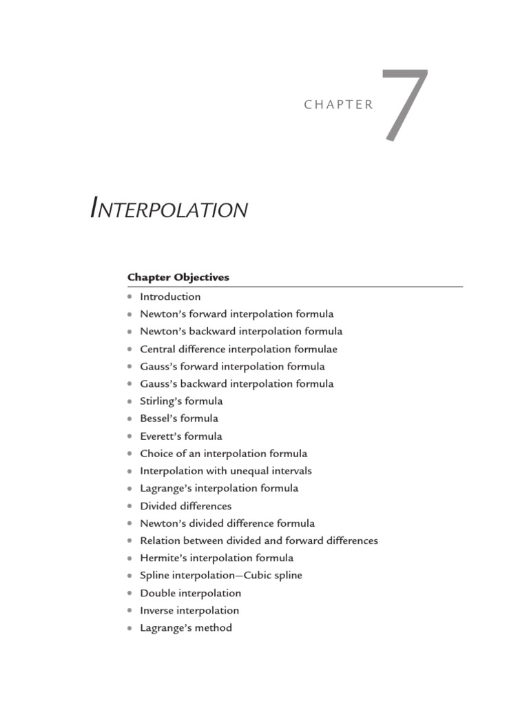 Numerical - Interpolation - Google | PDF | Interpolation | Finite ...
