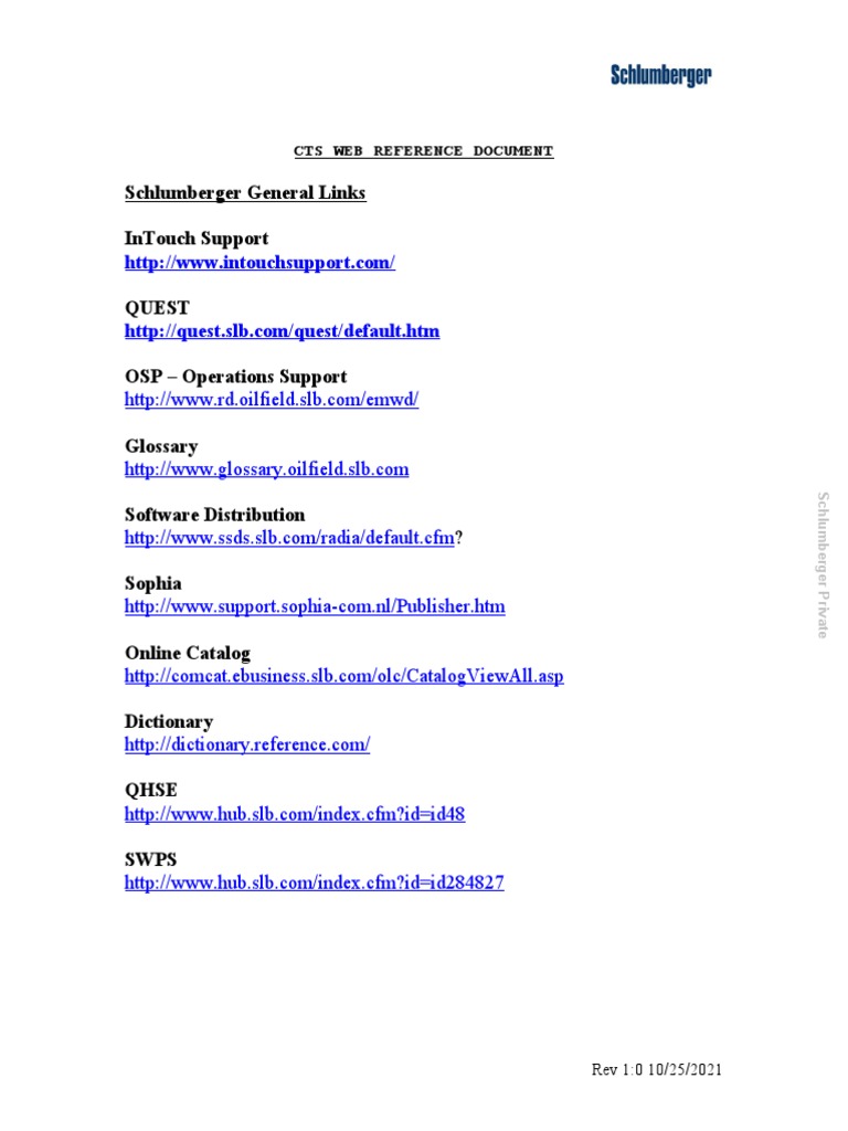 CTS Web and Intouch Reference Page | PDF | Chemical Engineering | Chemistry