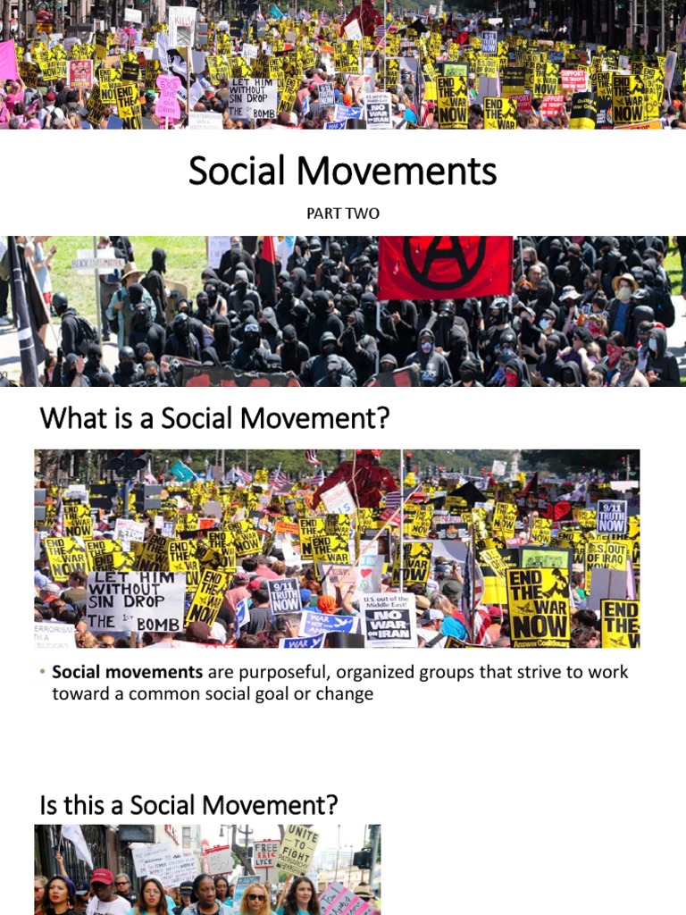 Social Movements: Part Two | PDF | Social Movements