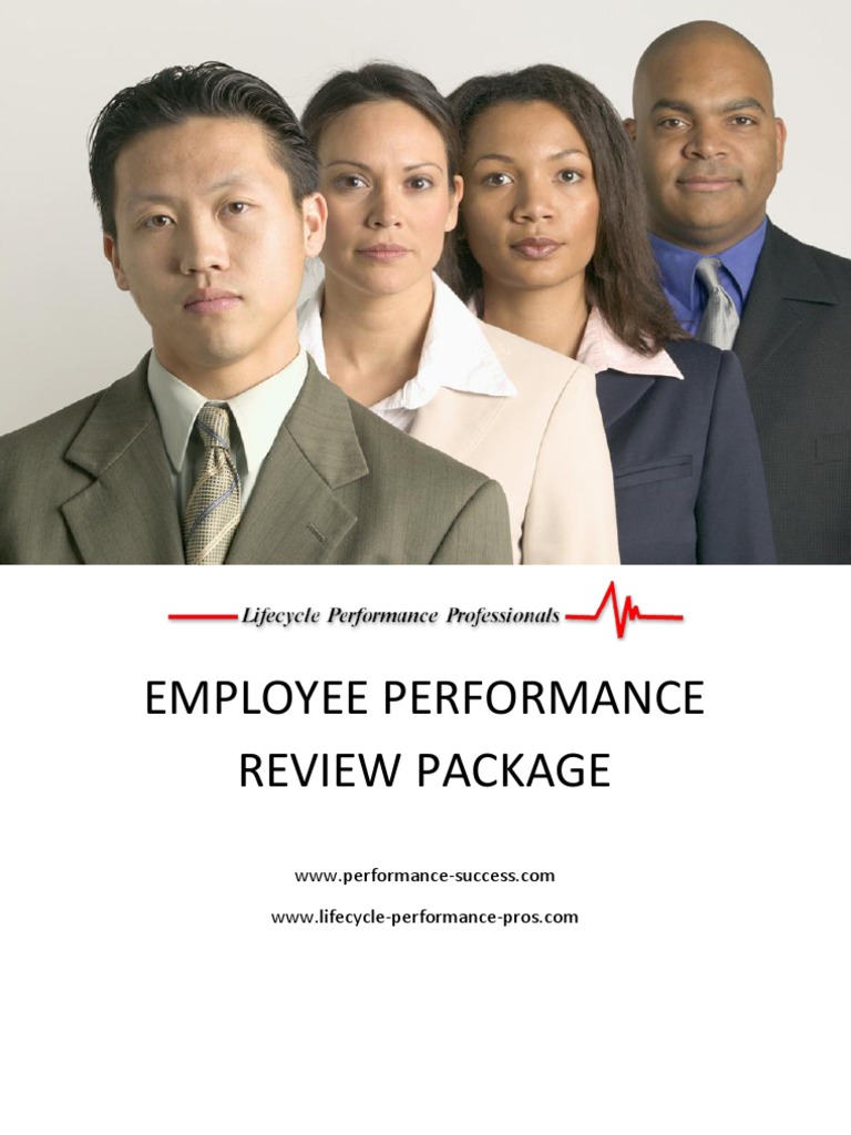 Employee Performance Review Package | PDF | Performance Appraisal | Goal