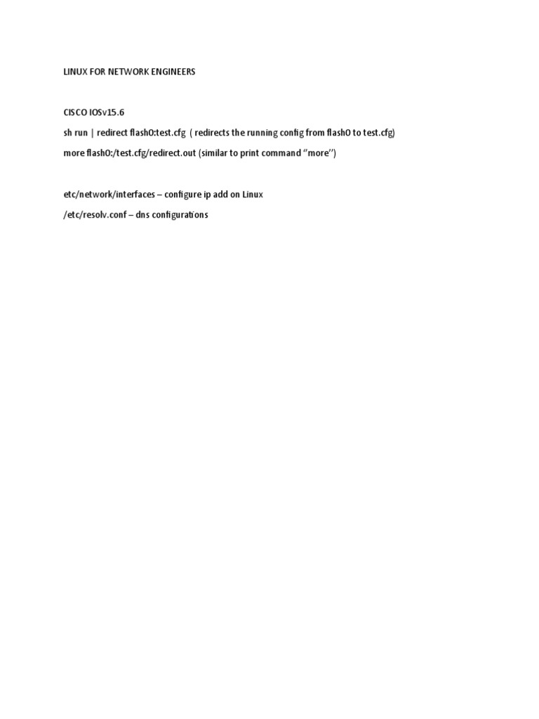 Linux Networking Commands Guide Pdf