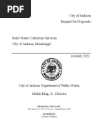 Sample Waste and Recycling Request For Proposal | PDF | General ...