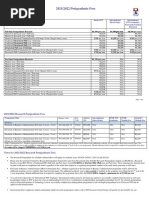 SETU PG Courses Fees 2025.26 Ex. LLL 21.01.25 | PDF | Postgraduate ...