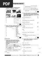 English Class B1 Units 4-6 Test | PDF