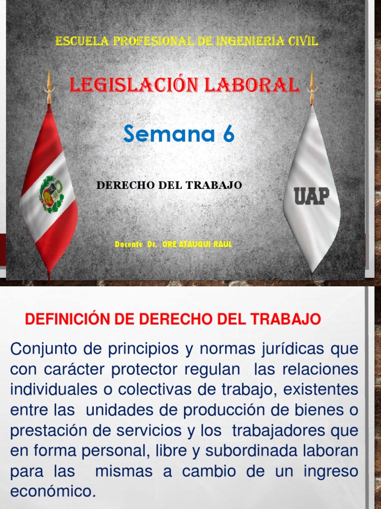 Semana 6 | PDF | Derecho laboral | Feudalismo