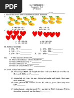 Grade 2 Length Word Problems | PDF