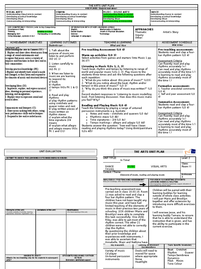 Rhythm Unit | Download Free PDF | Rhythm | Tempo