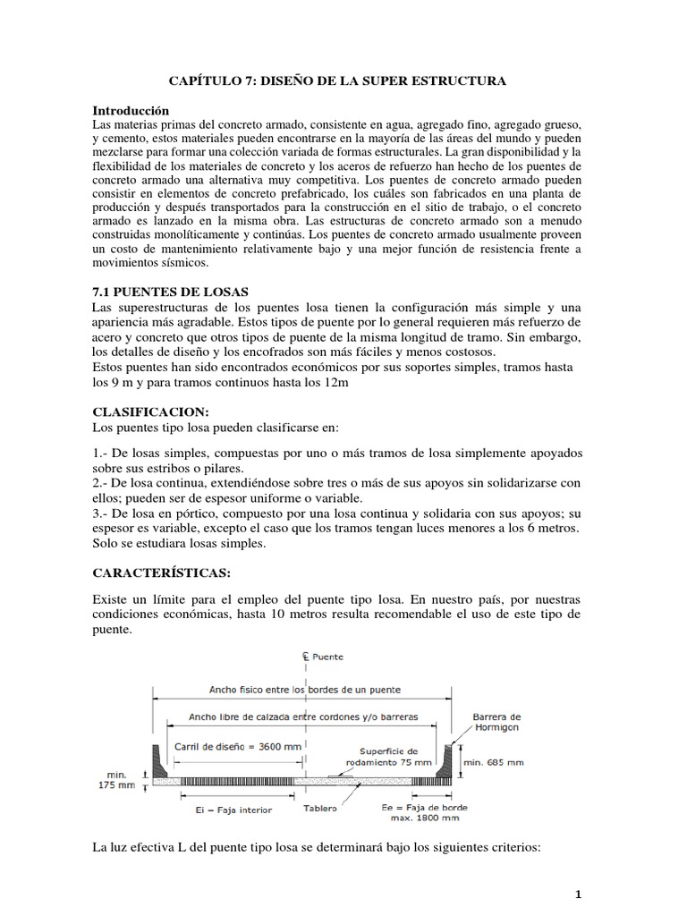 Diseño de La Super Estructura 2021 I | PDF | Hormigón | Puente