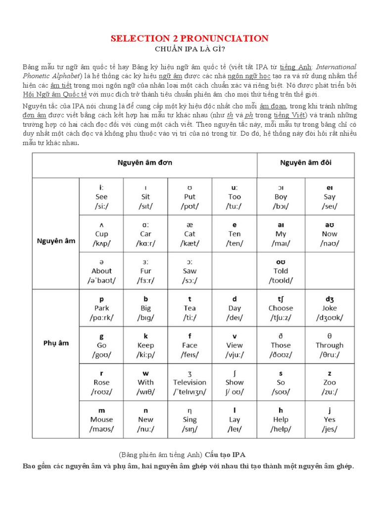 Selection 2 PH M Thu Uyên | PDF