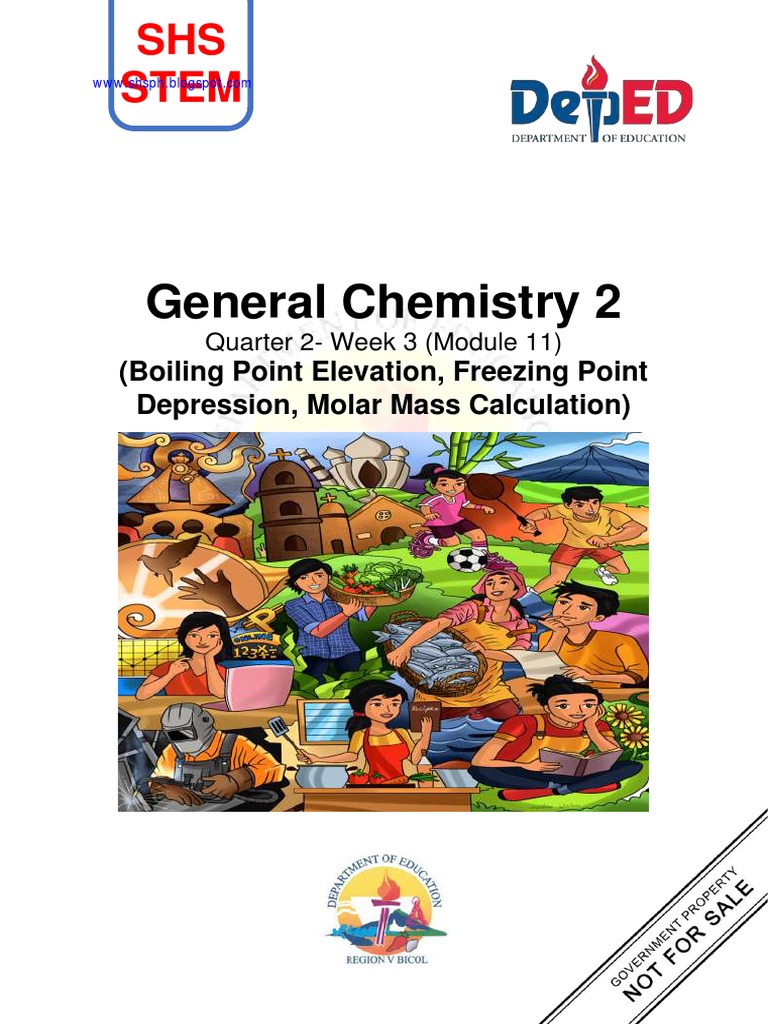 Gen Chem 2 Q2 Module 11 | PDF | Solution | Physical Chemistry