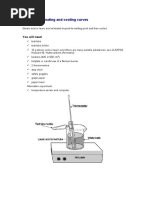 Stearic Acid Practical | PDF | Temperature | Thermometer