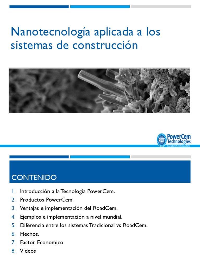 Powercem Brochure 2019 | PDF | Hormigón | Química