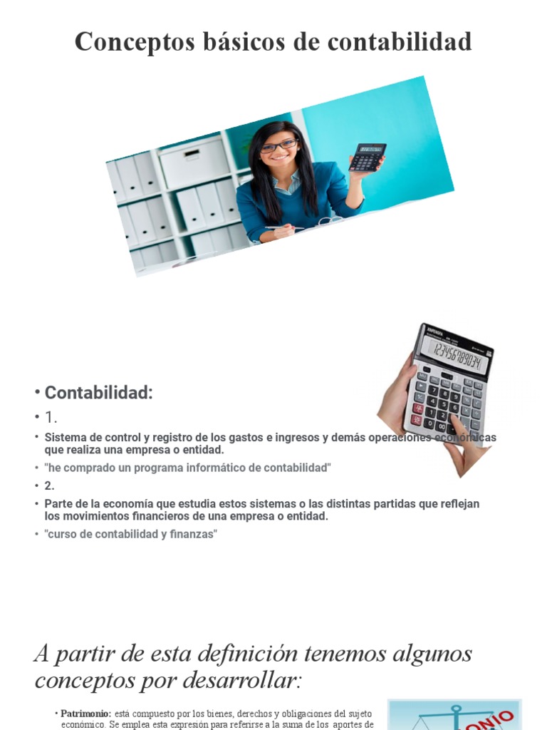 Conceptos Basicos de Contabilidad | PDF | Derecho