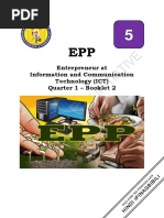 EPP5 - ICTENTREPRENEURSHIP - Q1 - Module4 - WEEK4 (7pages) | PDF