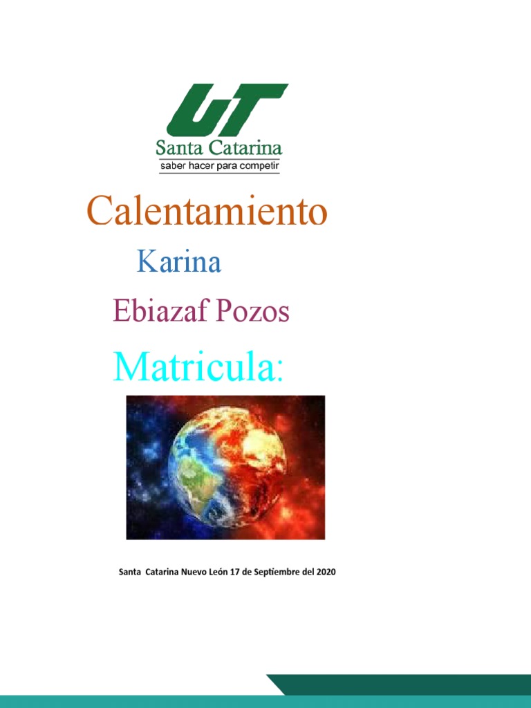 Act2 Eoye2 Pae | PDF | Gases de efecto invernadero | Tierra