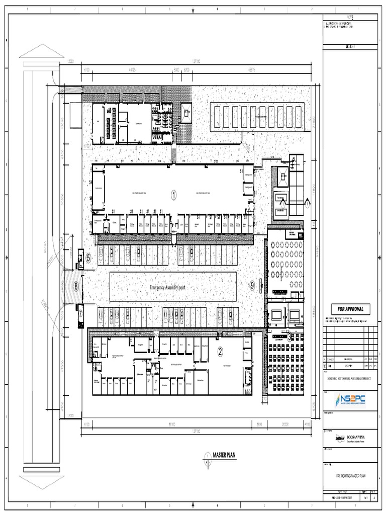 NS2-UG00-P0ZEN-070001 Fire Fighting Master Plan | PDF