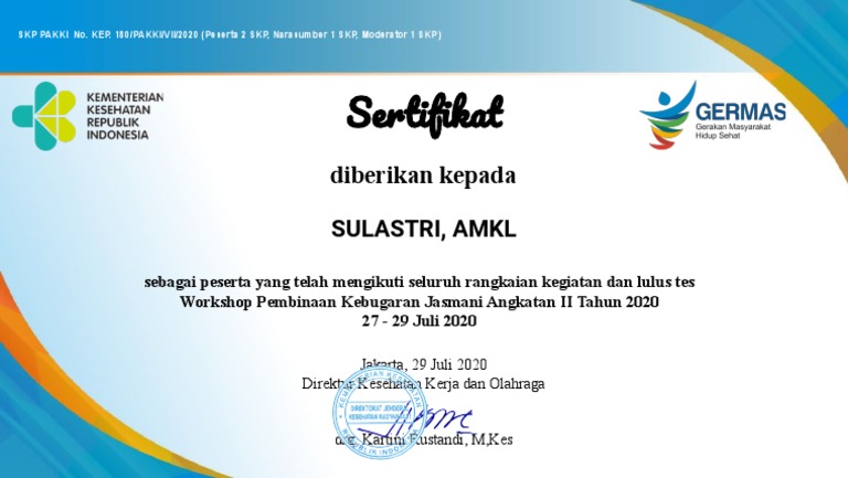 Sulastri, Amkl | PDF