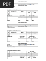 Contoh Form Lembur Karyawan | PDF