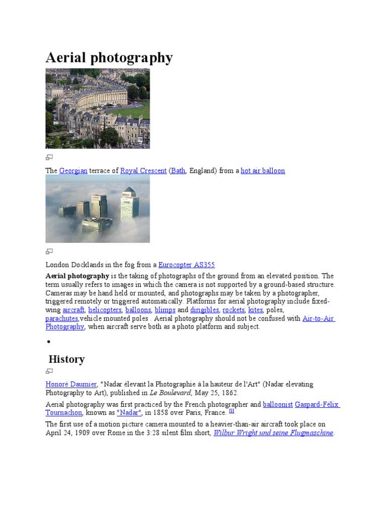 Aerial Photography | PDF | Aerial Photography | Vision