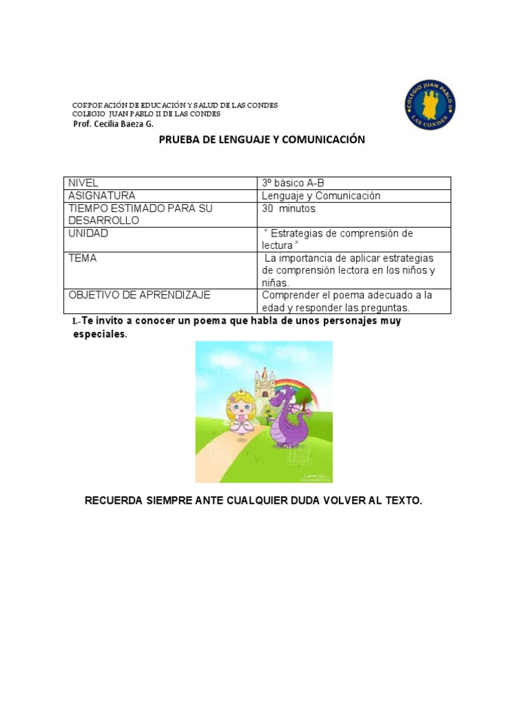 El Dragón y La Princesa | PDF