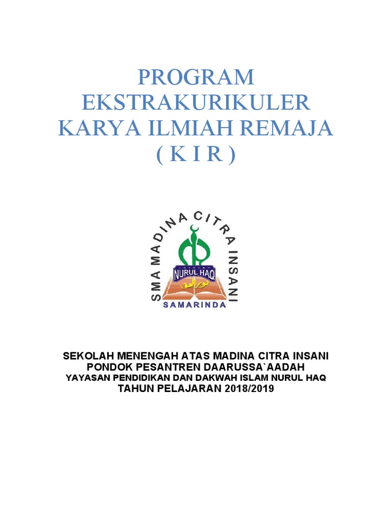 Cover Laporan Pramuka | PDF