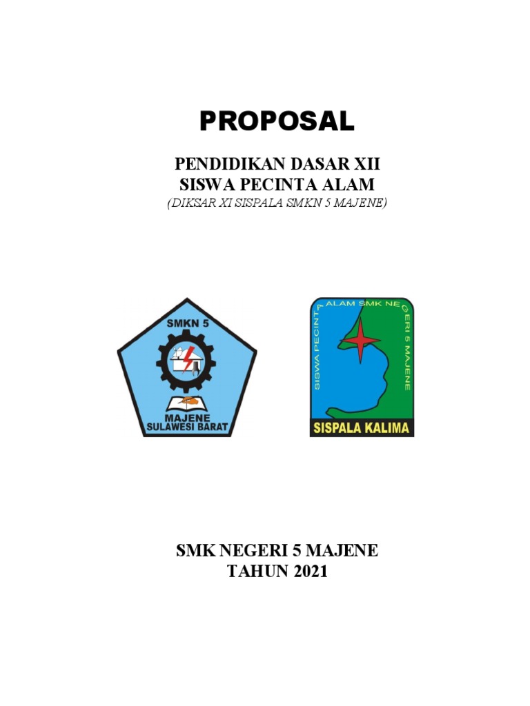 Proposal Diksar Sispala | PDF