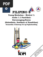 Grade 7 Filipino - MODULE 1 To 4 | PDF