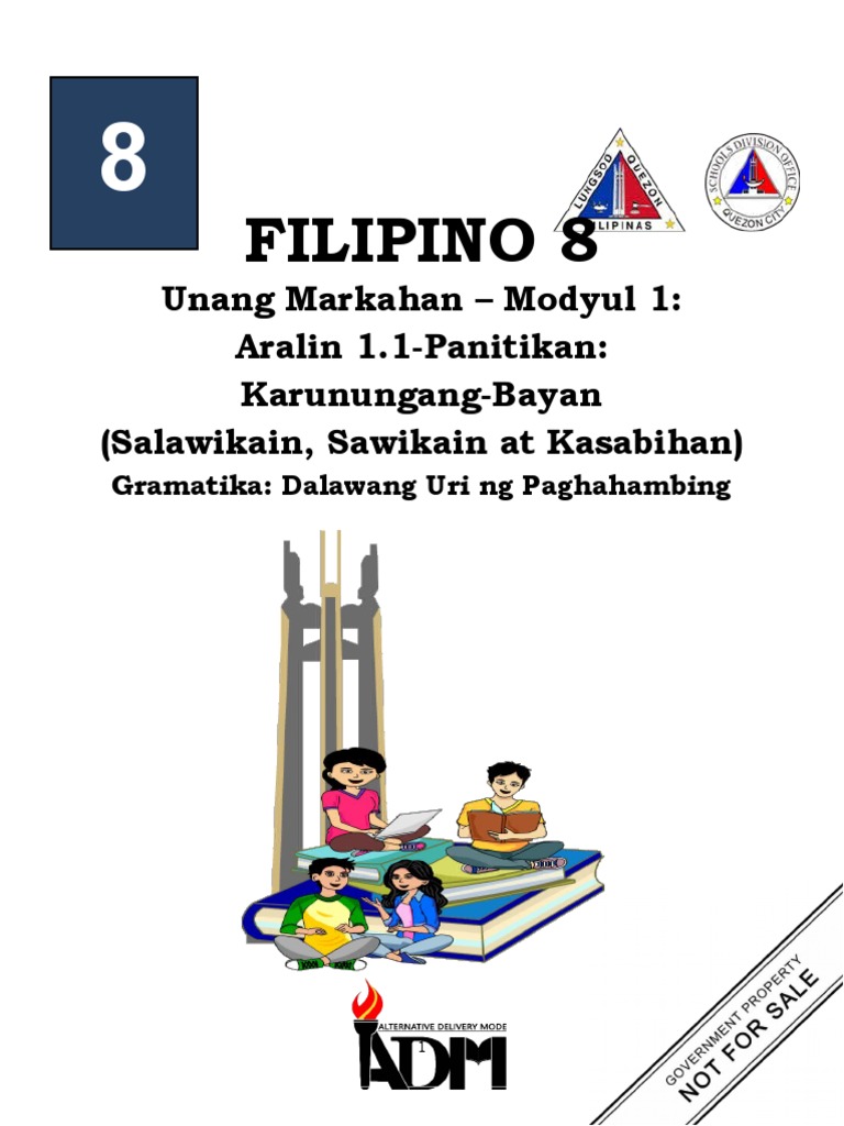 FIL8 - Q1 - Mod1 - Karunungang Bayan - v3 | PDF
