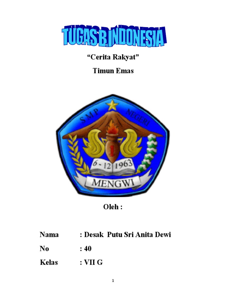 Kisah Timun Emas dan Raksasa | PDF