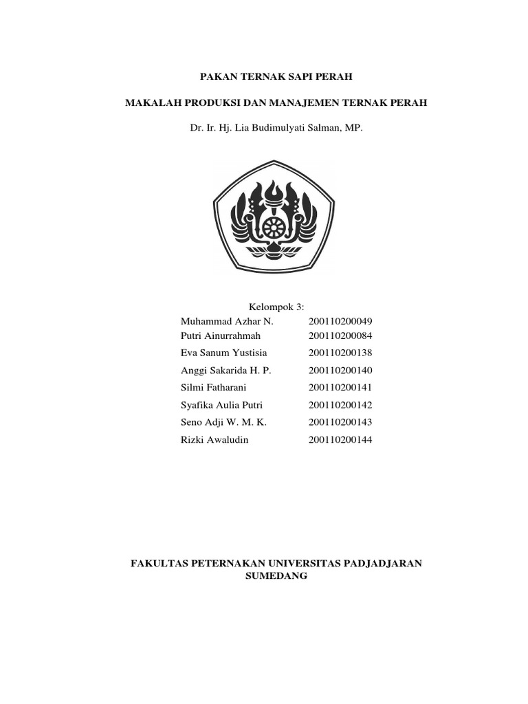 Kelompok 3 - Makalah PMTP - Pemeliharaan Pedet, Sapi Dara, Dan Pejantan | PDF