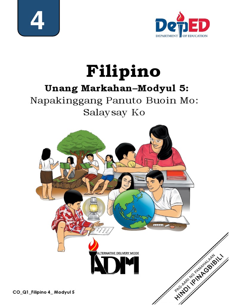Filipino4 q1 Mod5 Panuto v2 | PDF
