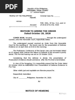 Notice of Hearing Template | PDF