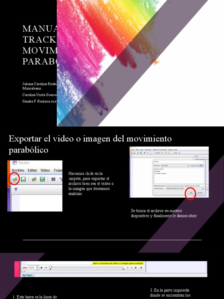 Manual Traker | PDF | Sistema de coordenadas Cartesianas | Geometria plana)