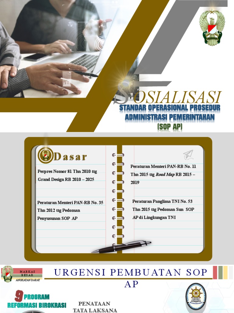 Paparan Sop AP Tni Ad | PDF