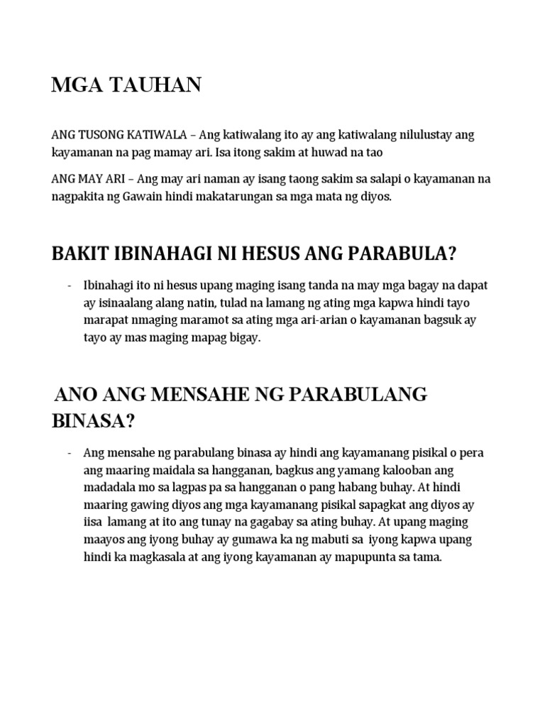 Filipino Report | PDF