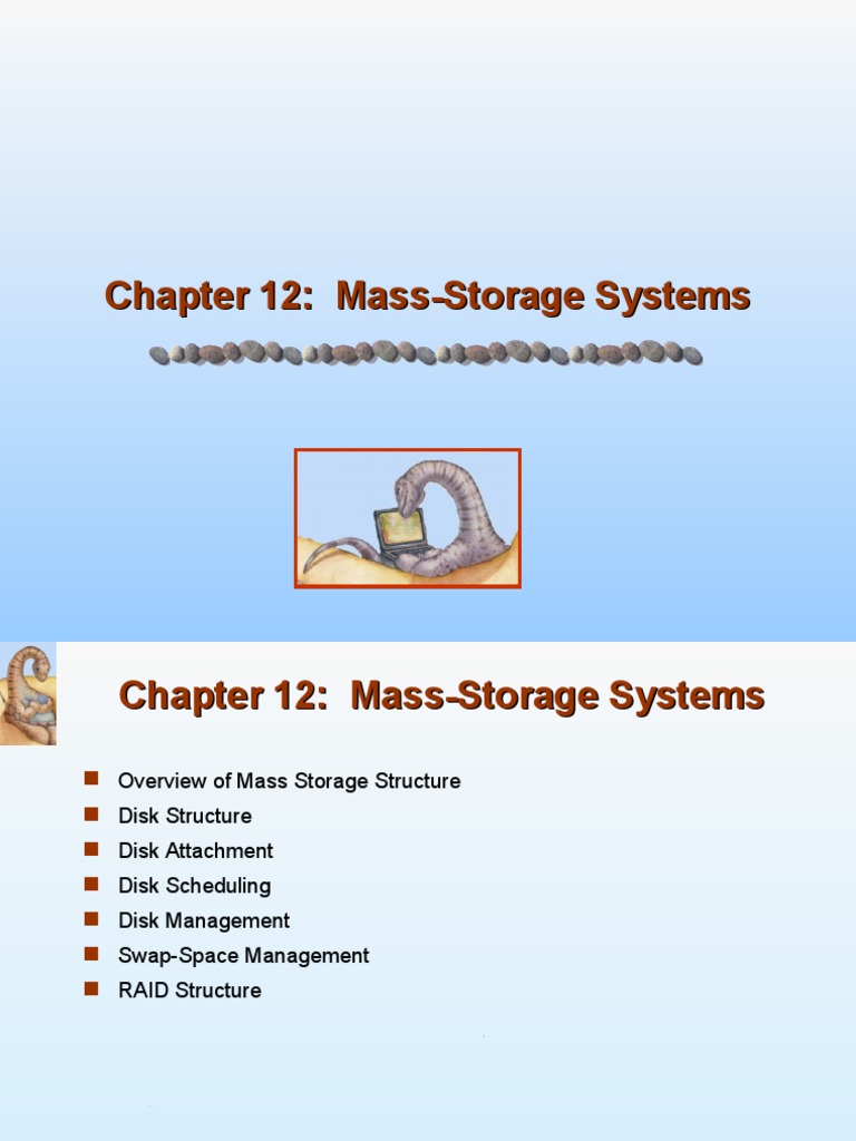 Mass Storage Systems | PDF | Computer Data Storage | Information Retrieval