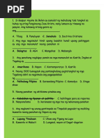 LET REVIEWER FILIPINO Final | PDF