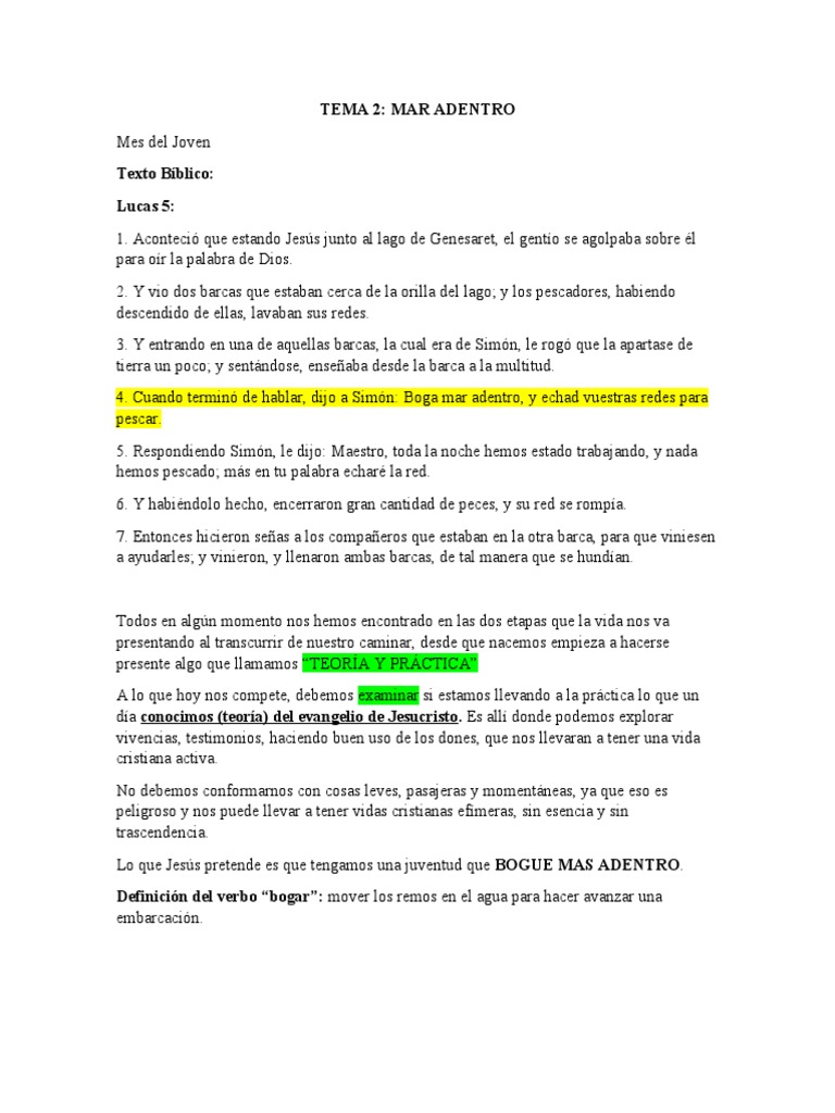 Mar Adentro | PDF | Jesús