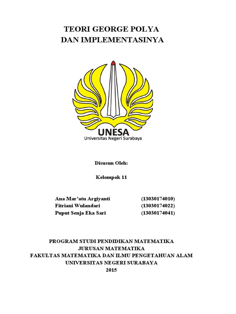 11.teori George Polya | PDF