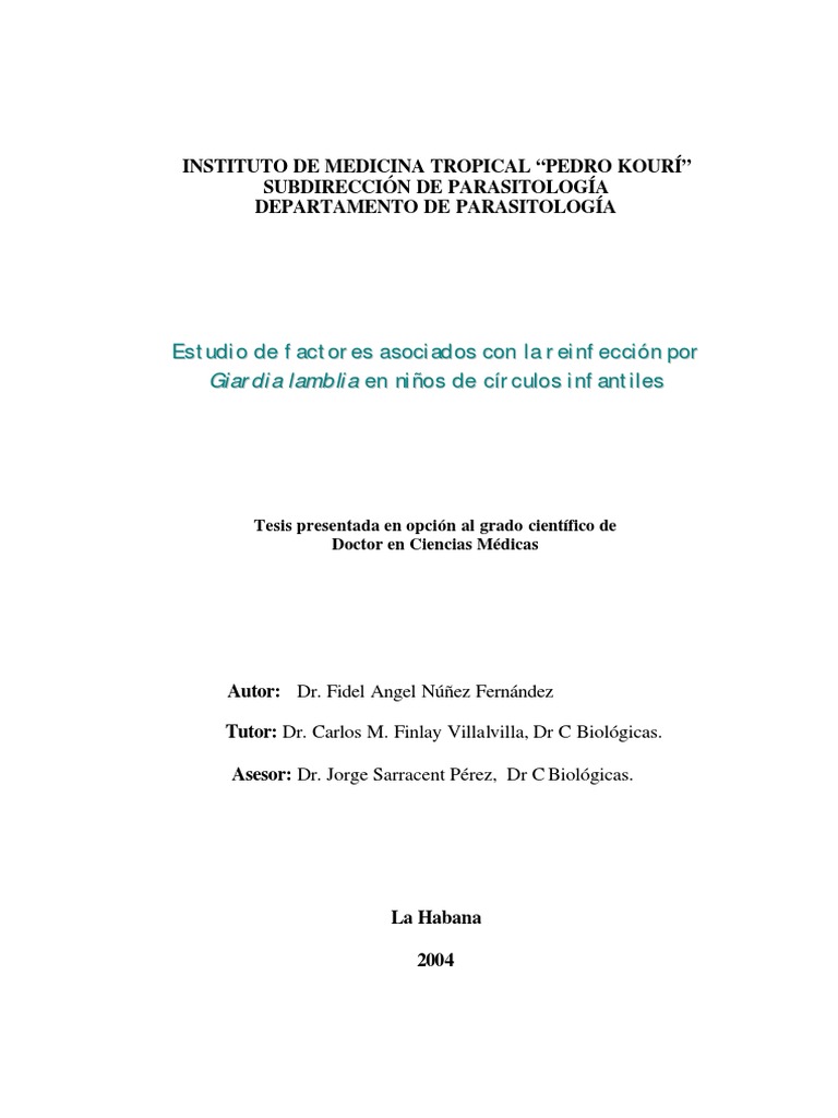 Fidel Nunez | PDF | Diarrea | Infección