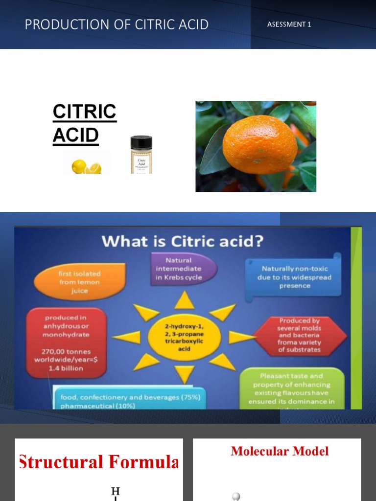 Citric Acid | PDF | Acid | Physical Sciences