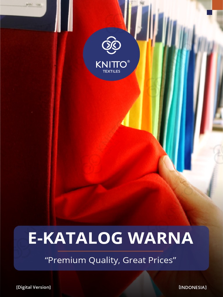 E-Katalog Warna - Full | PDF | Clothing | Textiles