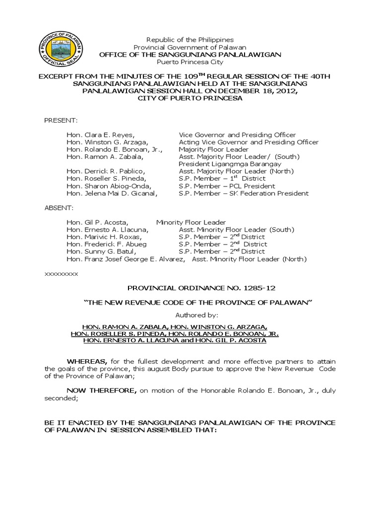 ordinance-no-1285-12-revenue-code-pdf-real-estate-appraisal-taxes