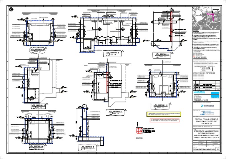 Section - 5 Section - 9 Section - 4: Key Plan | PDF | Building ...