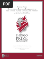 Shingo Prize Model and Application | PDF | Leadership | Scientific Method