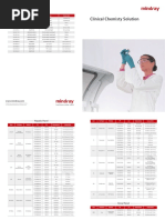 Mindray Reagent Brochure | PDF