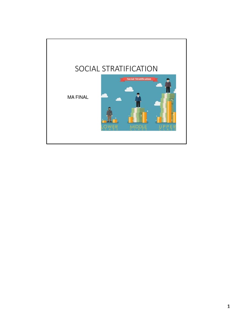 Social Stratification | PDF | Social Stratification | Caste