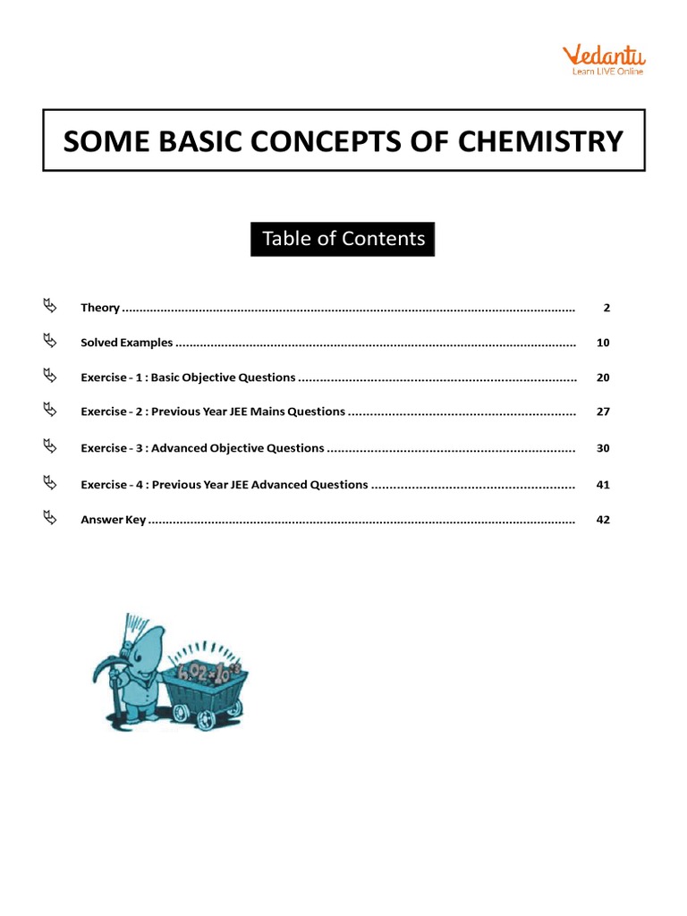 CH 4. Some Basic Concepts of Chemistry (Chem +1) | PDF | Mole (Unit ...