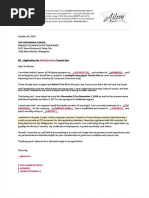 Cover Letter Korean Visa | PDF