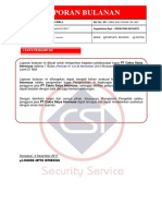 Contoh Rencana Pengamanan | PDF